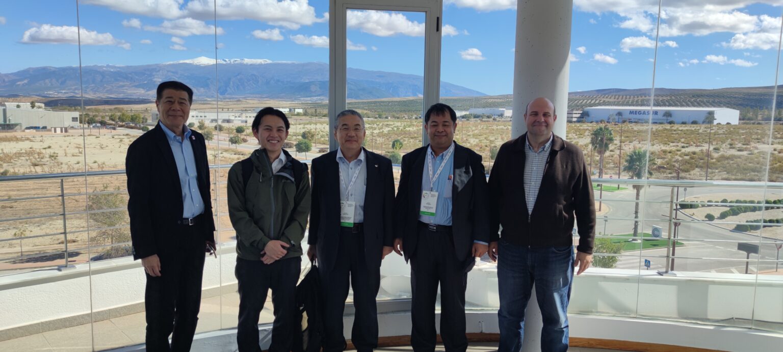 Representatives of the prestigious Japanese institute QST visit Escúzar ...